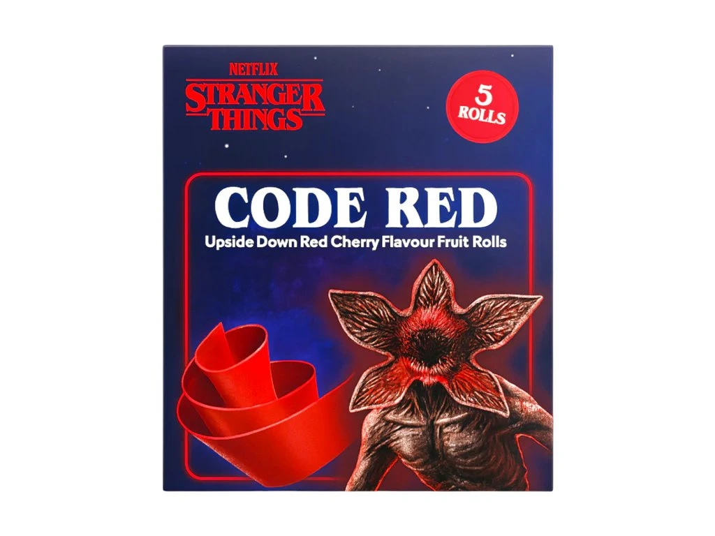 Stranger Things Fruit Rollers Red Cherry - AvoShop | the Taste of Memories